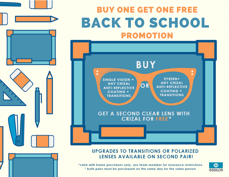 Back to School Special - Woodbridge Optometry